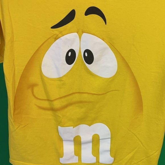 M&M'S | Shirts | Vintagey2k Yellow Mms Tshirt | Poshmark